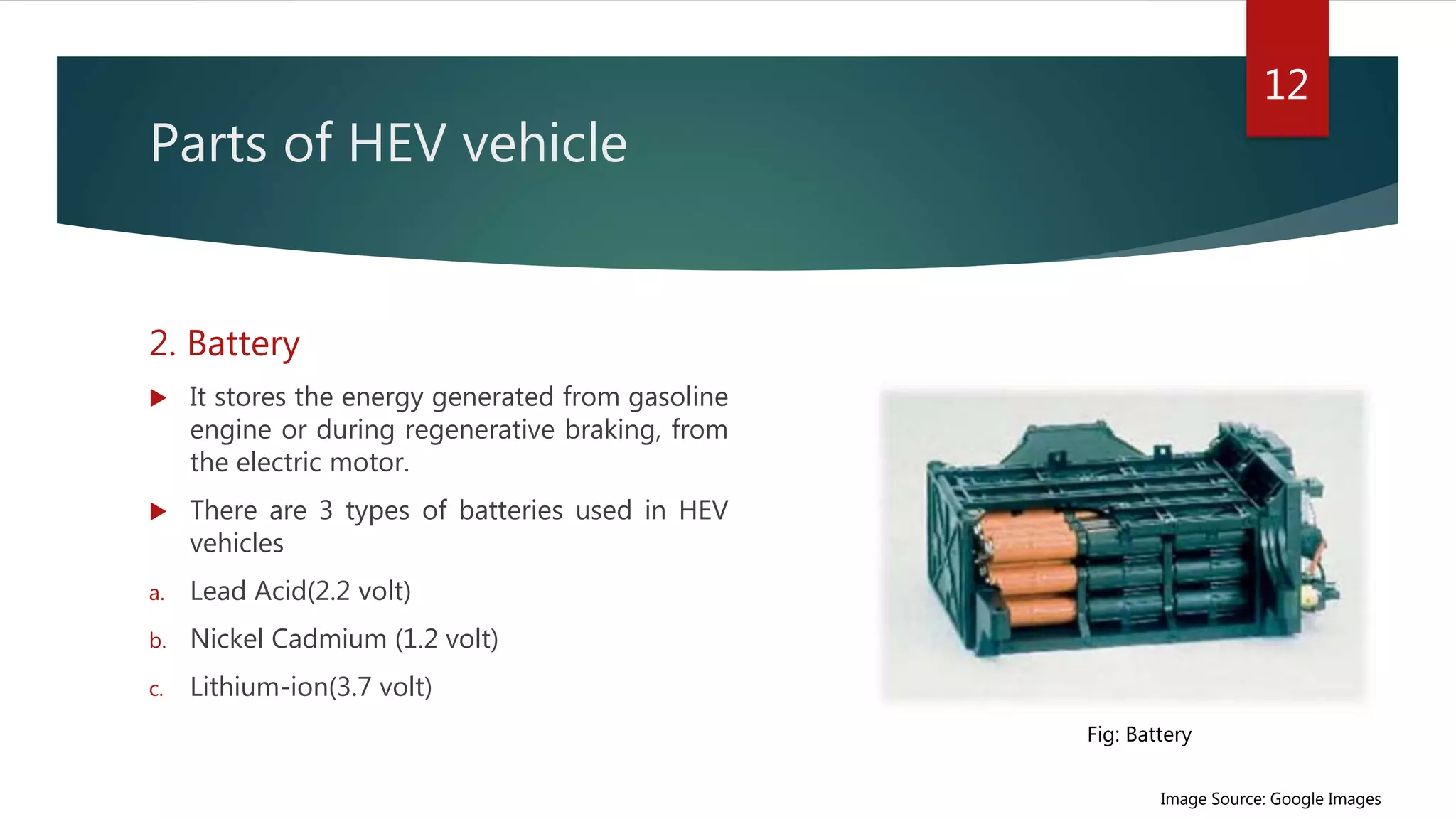Hybrid electric vehicle Seminar Presentation | PPTX