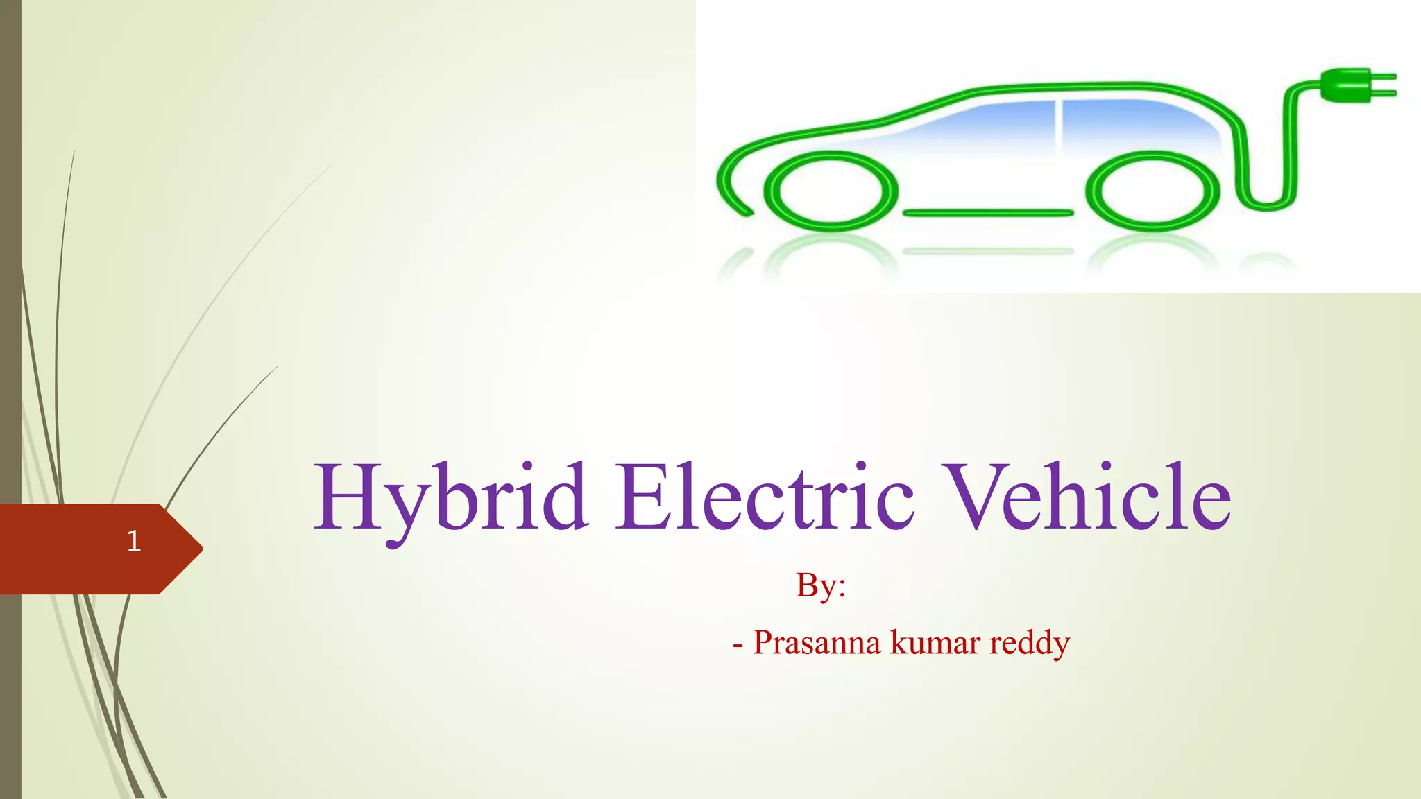 Hybrid electric vehicle | PPTX