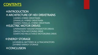 Hybrid electric vehicle | PPTX