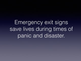 Hybrid Emergency Exit Sign | PDF