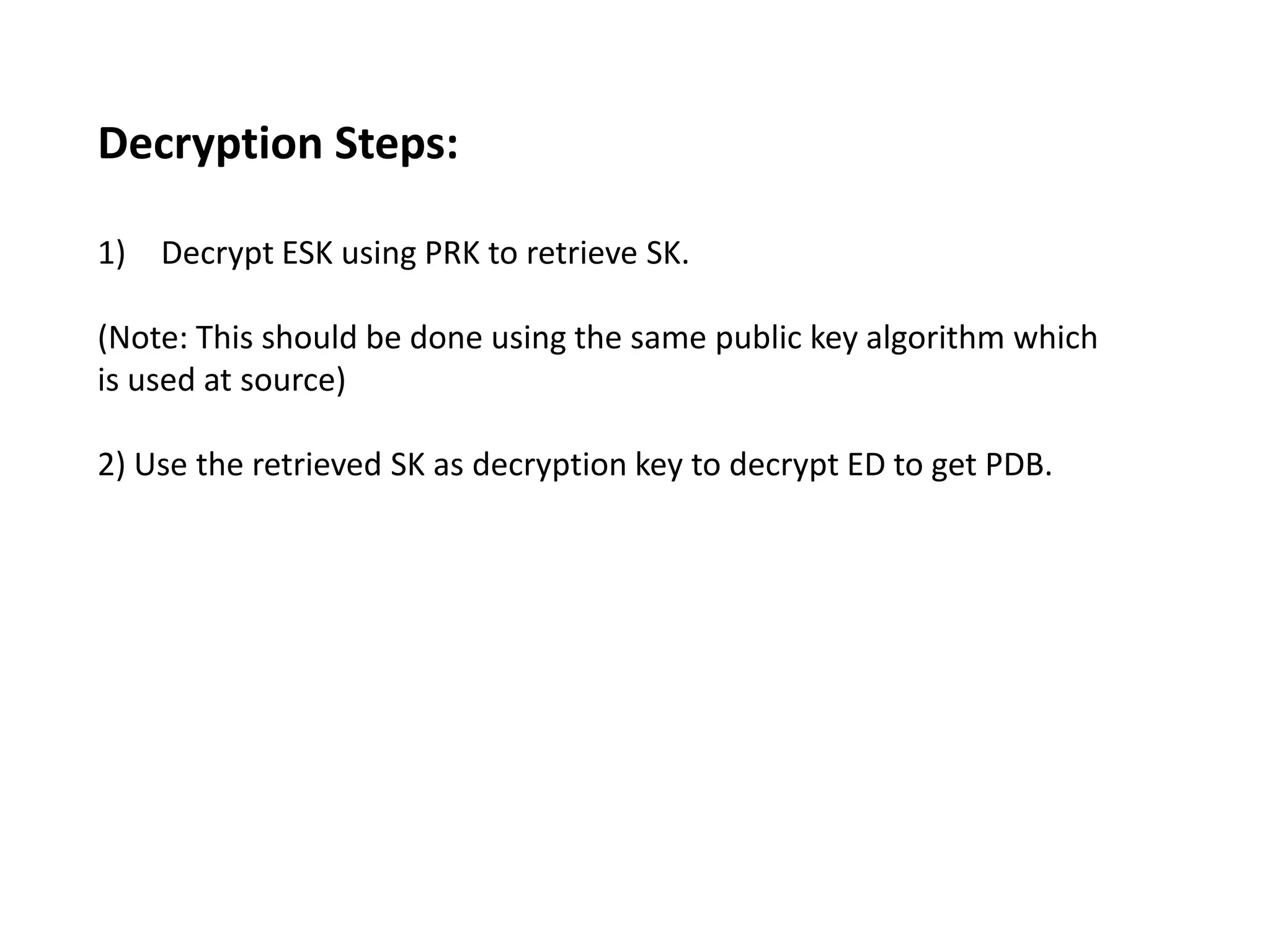Hybrid encryption ppt | PPT