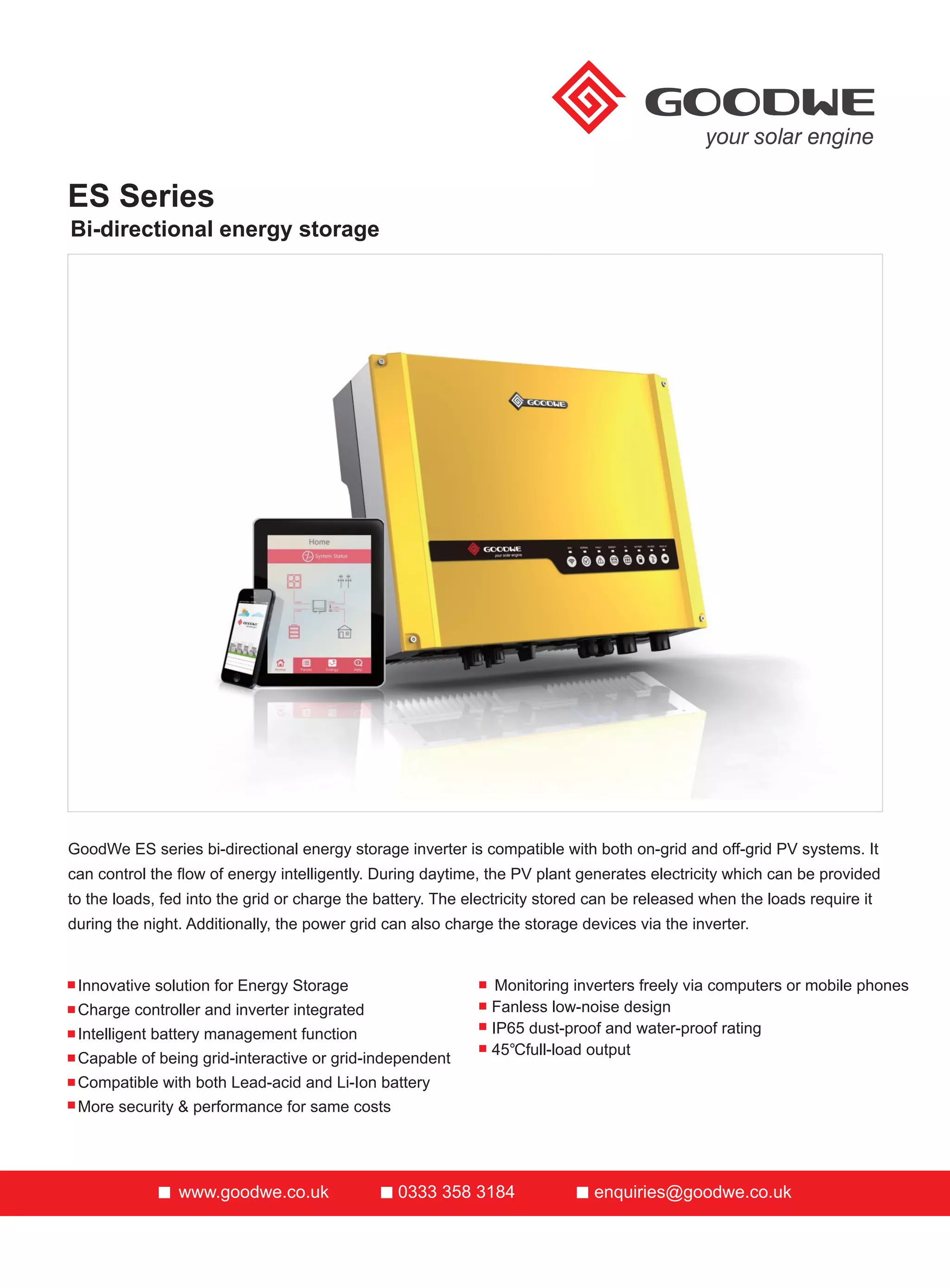 5048 5kW Hybrid Inverter | PDF