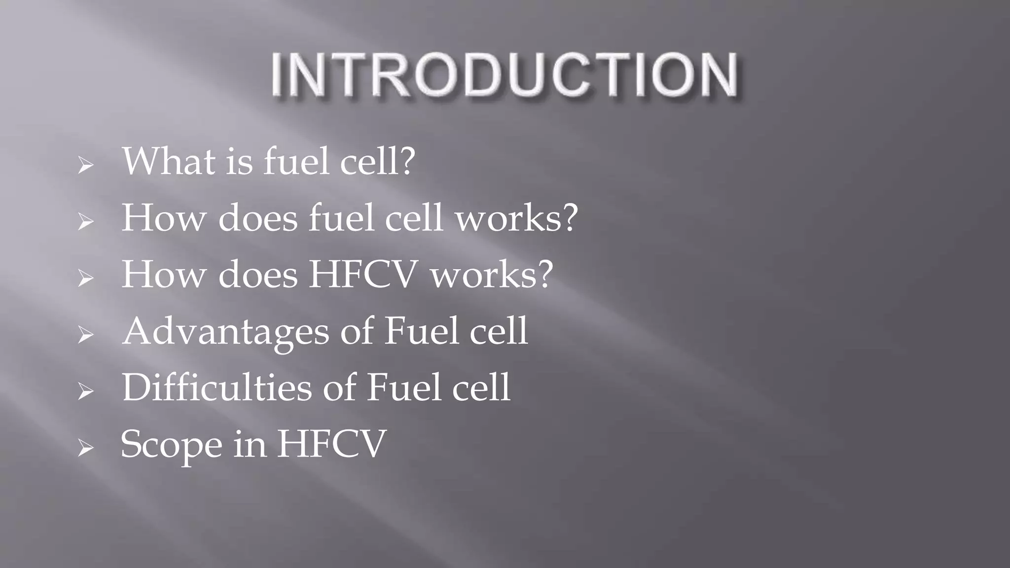 Hybrid fuel cell vehicle | PPTX