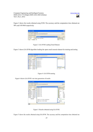 Hybrid ga svm for efficient feature selection in e-mail classification | PDF