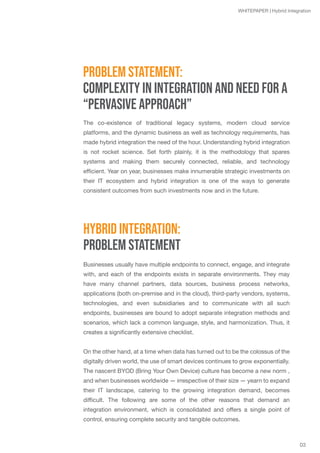 Hybrid Integration: Need, Strategies and Scenarios | PDF