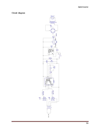 Hybrid inverter project report | PDF