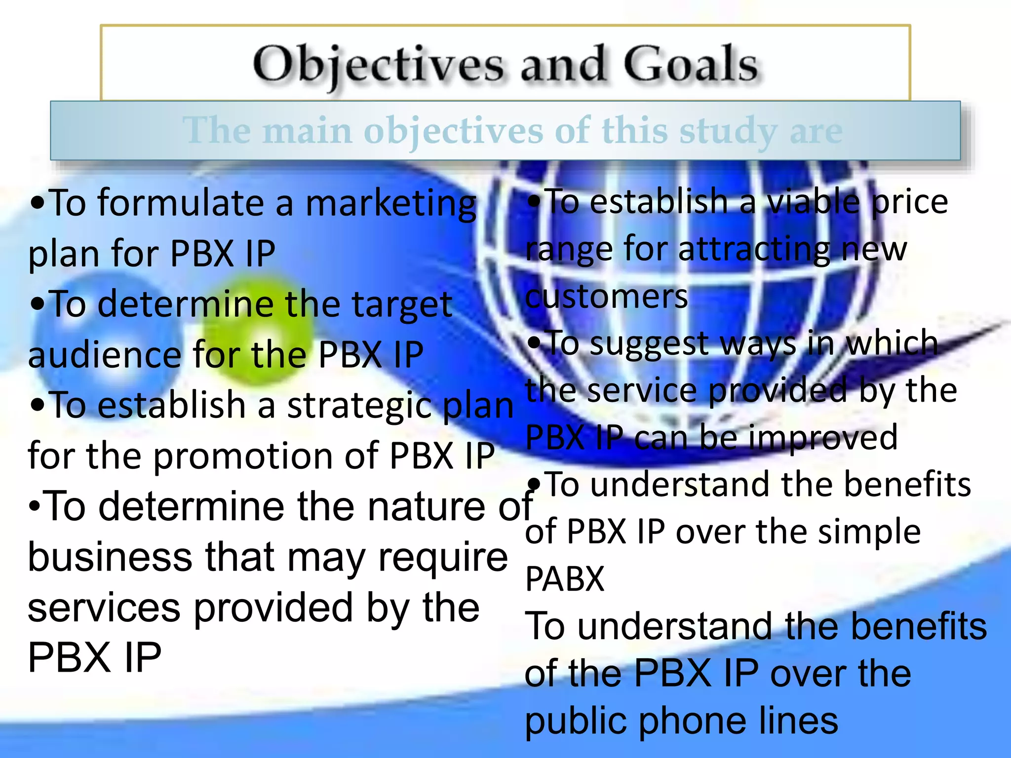Hybrid ip – pbx telephone system | PPTX