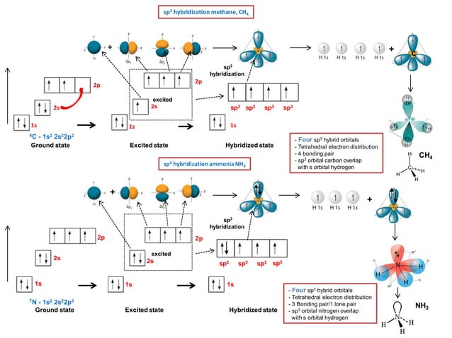 IB Chemistry on Valence Bond and Hybridization Theory