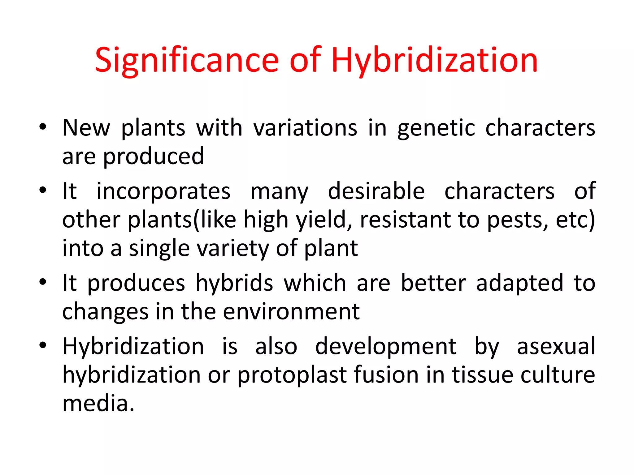 Hybridization | PPTX