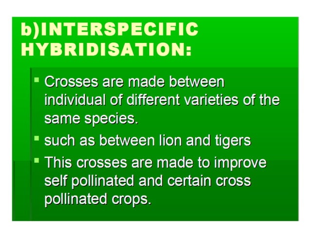 Hybridization | PPTX | Agriculture | Industries