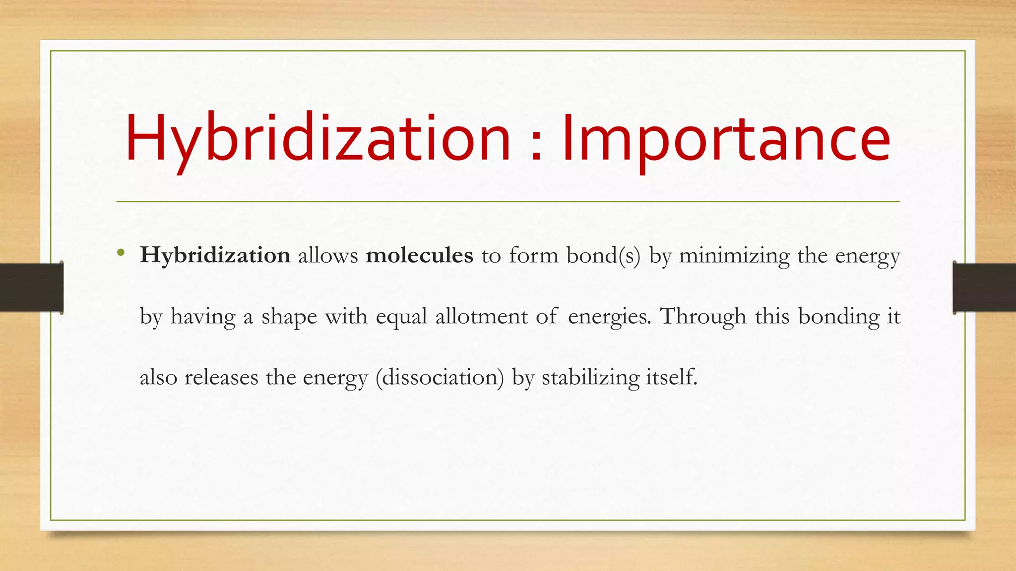 Hybridization | PPTX