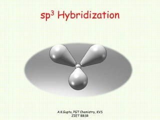 Hybridization- sp, sp2 and sp3 | PPTX