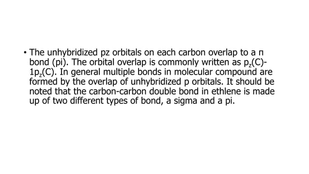Hybridization Chemistry Pptx