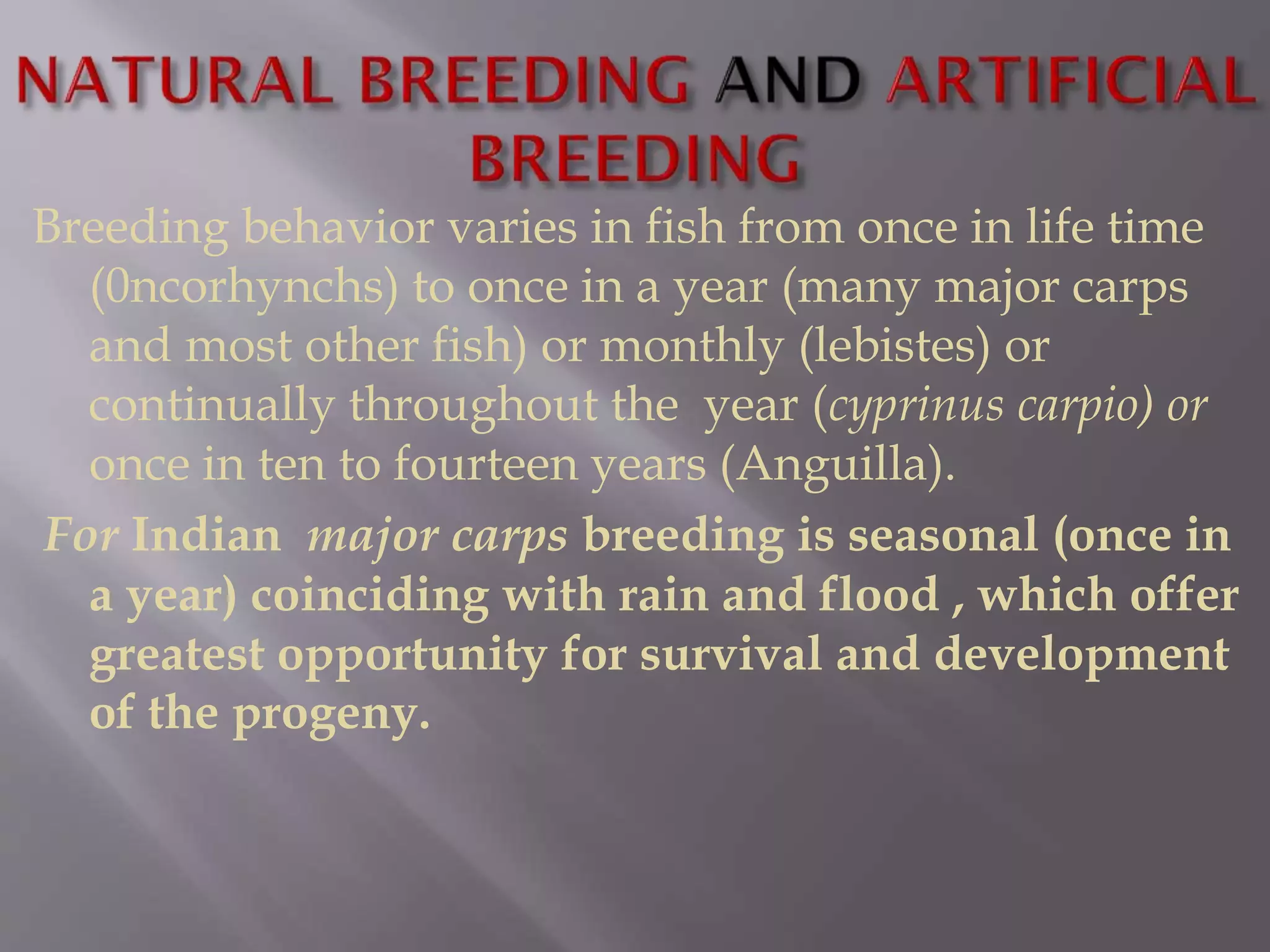 Hybridization in fishes | PPTX