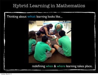 Hybrid Learning in Mathematics | PPT