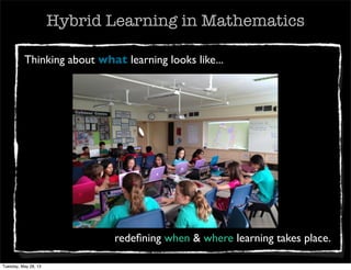 Hybrid Learning in Mathematics | PPT