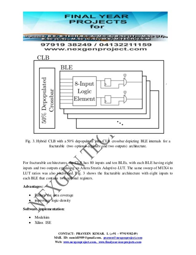 Hybrid Lut Multiplexer Fpga Logic Architectures