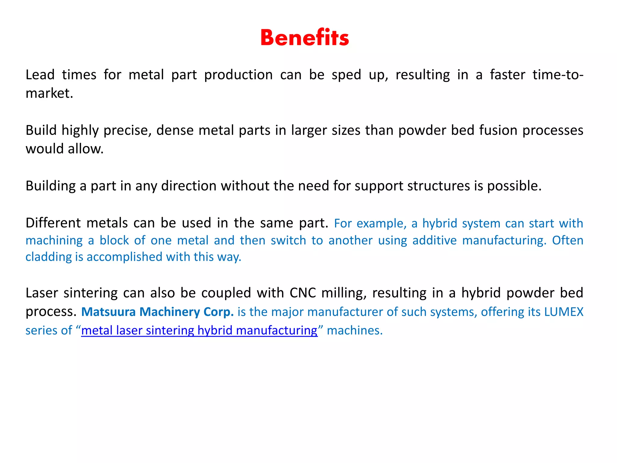 Hybrid manufacturing | PPT