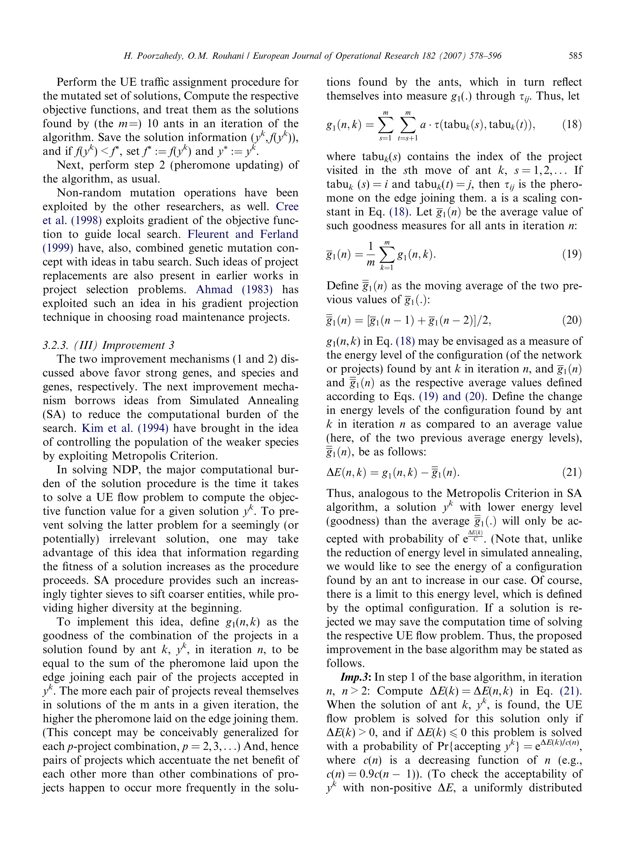 Hybrid Meta Heuristic Algorithms For Solving Network Design Problem Pdf