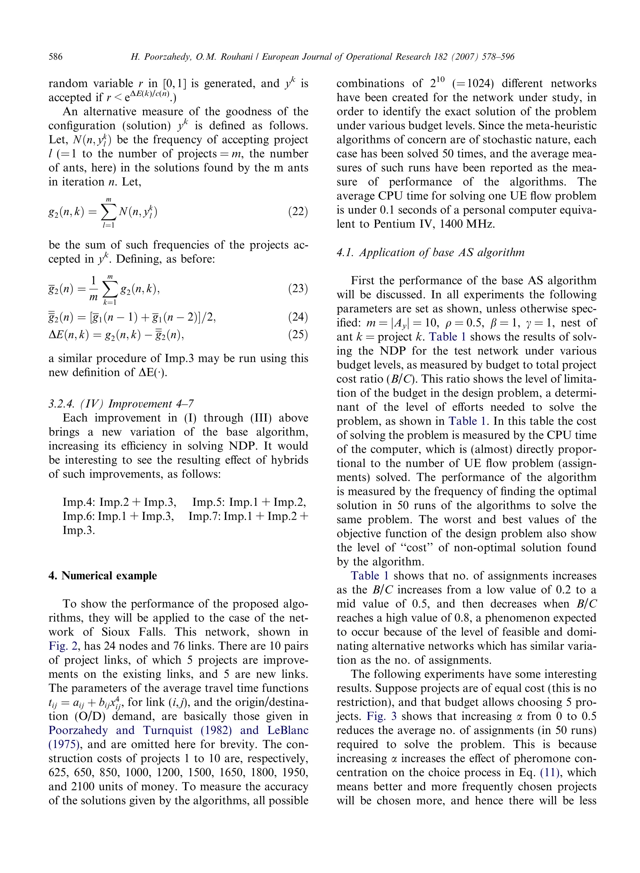 Hybrid Meta Heuristic Algorithms For Solving Network Design Problem Pdf