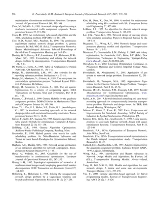 Hybrid Meta-Heuristic Algorithms For Solving Network Design Problem | PDF