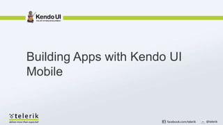 Hybrid mobile app with kendo ui mobile | PPT