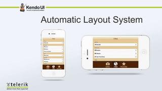 Hybrid mobile app with Kendo UI Mobile | PPTX
