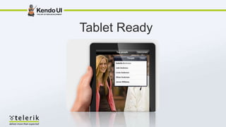 Hybrid mobile app with Kendo UI Mobile | PPTX