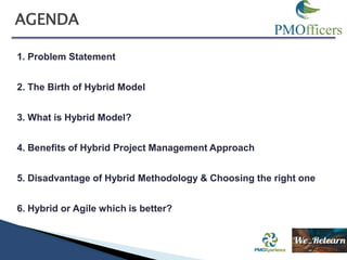 PMO & Project Management Hybrid Model. Part1 | PDF