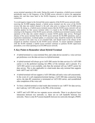 Hybrid mode operation | DOC | Operating Systems | Computer Software and ...