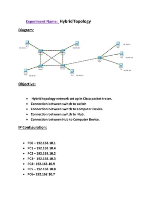 Network Topology Hybrid | PDF