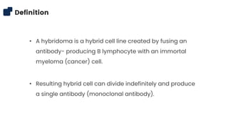 Hybridoma Technique MBBS biochemistry ppt | PDF