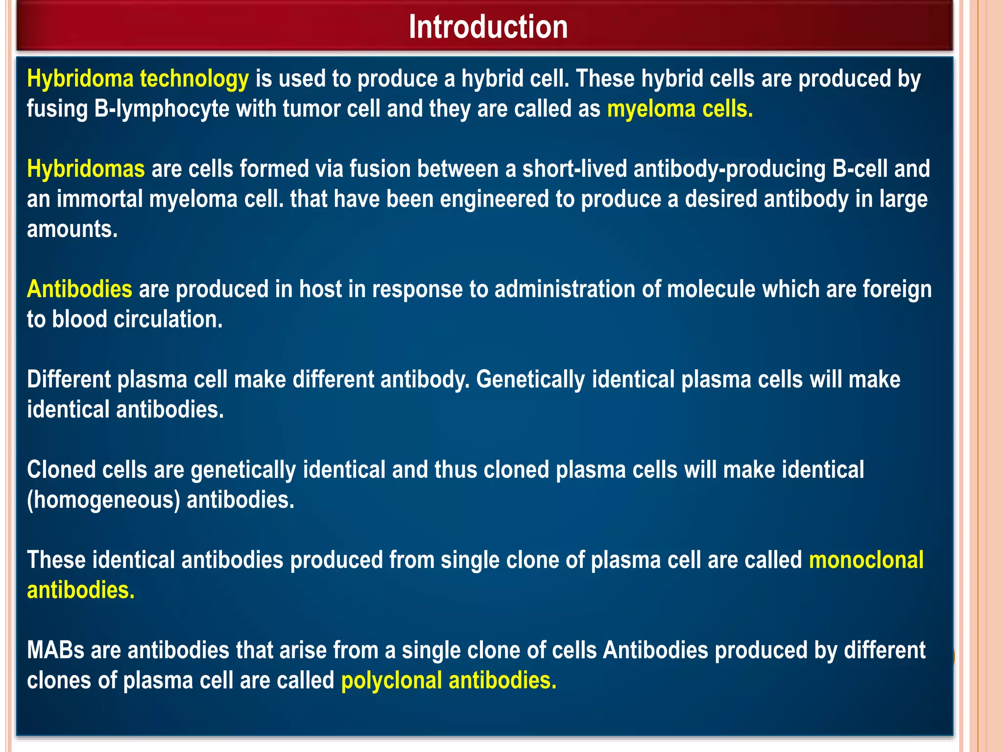 Next Generation Hybridoma Technology | PPTX