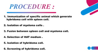 Hybridoma technology | PPT