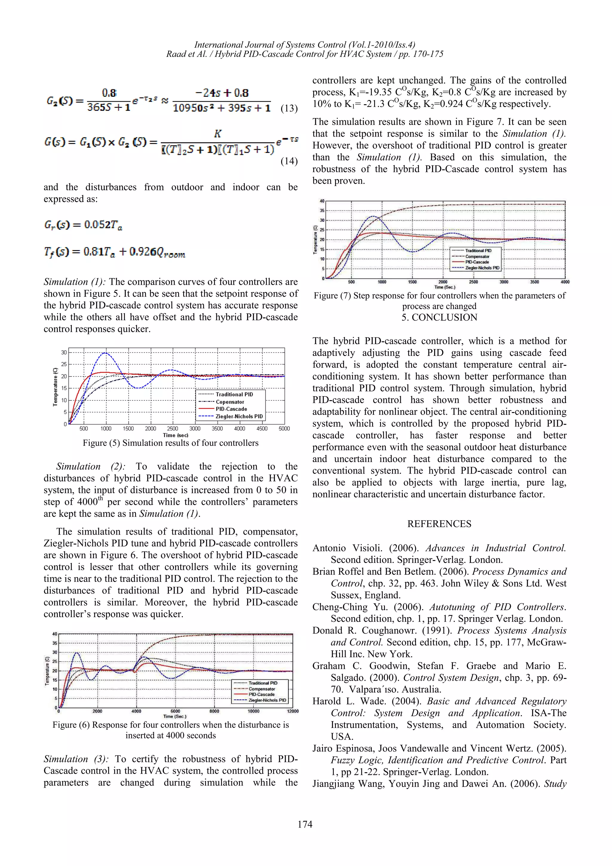 Hybrid pid cascade control for hvac system | PDF