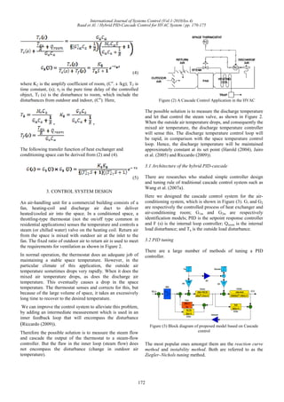 Hybrid pid cascade control for hvac system | PDF