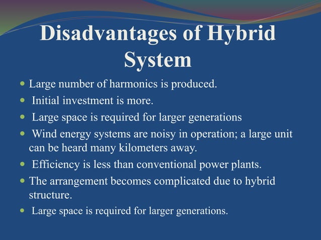Hybrid power generation system | PPTX | Power and Energy Industry ...