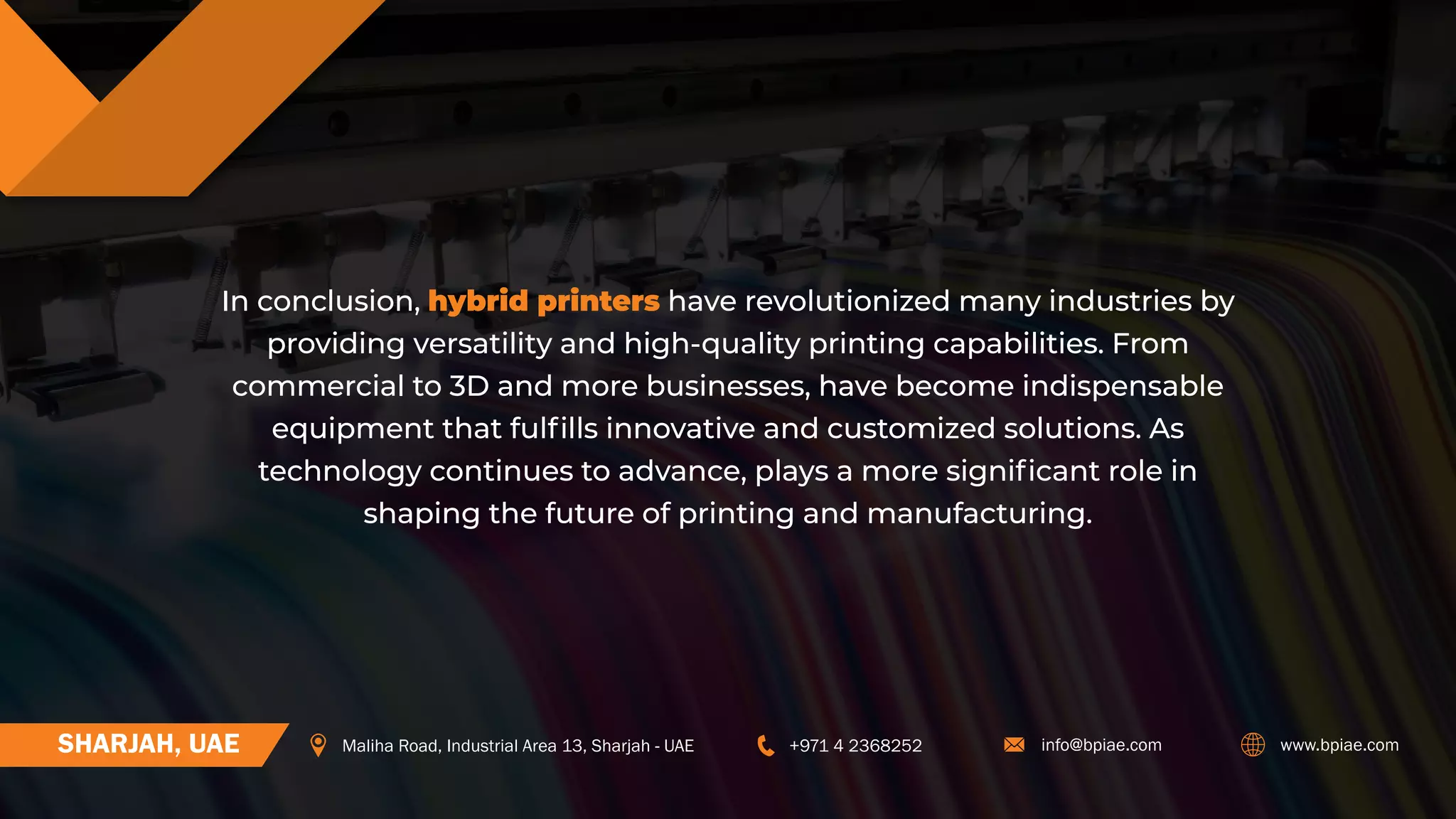 Hybrid Printers: The Key Applications and Its Advantages | PPT