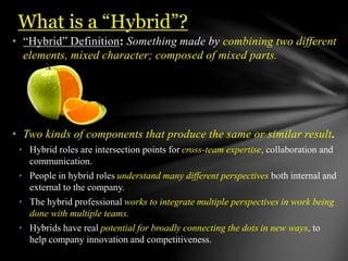 Hybrid Professional (The New Era) | PPTX