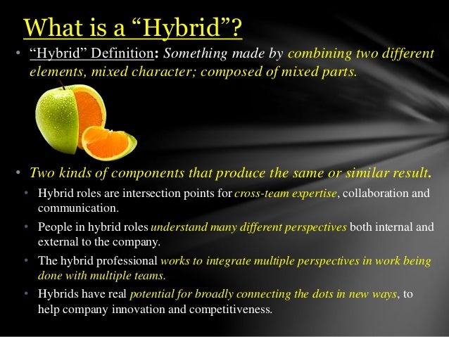 Hybridization Meaning