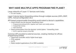 Hybrid Programmable Forwarding Planes: BoF Session | PDF | Computer ...