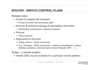 Hybrid Programmable Forwarding Planes: BoF Session | PDF | Computer Networking | Computing
