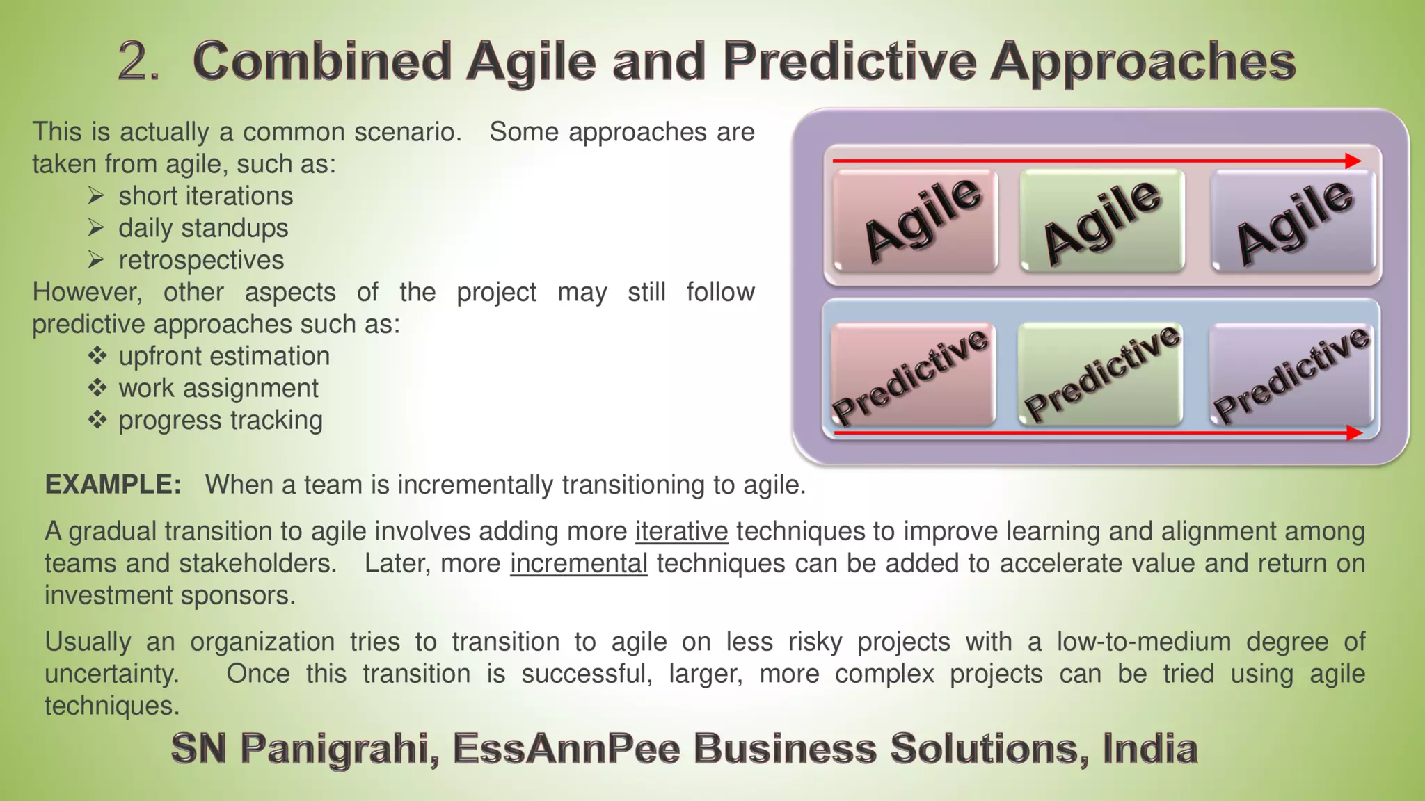 Hybrid Project Life Cycle - By SN Panigrahi | PDF