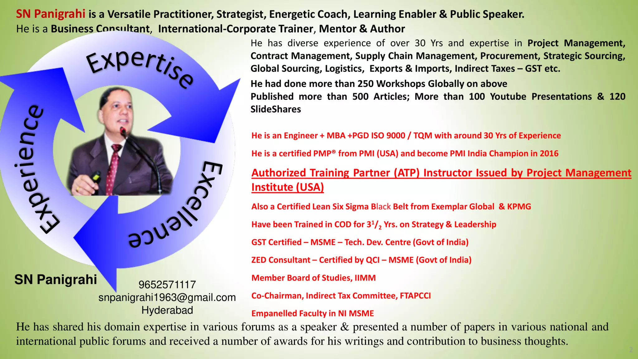 Hybrid Project Life Cycle - By SN Panigrahi | PDF