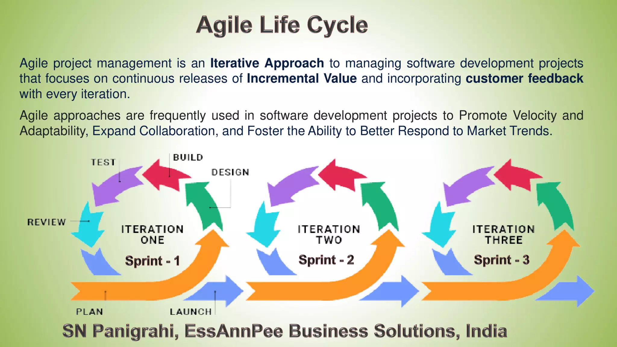 Hybrid Project Life Cycle - By SN Panigrahi | PDF