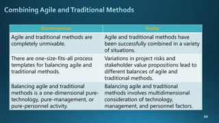 Towards a hybrid approach between agile and traditional methods | PDF