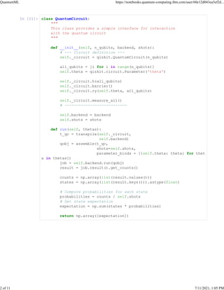 Hybrid quantum classical neural networks with pytorch and qiskit | PDF ...