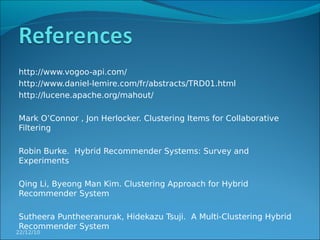 Hybrid recommender systems | PDF | Computer Software and Applications | Computing