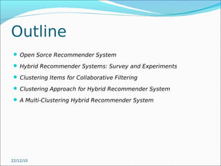 Hybrid recommender systems | PDF | Computer Software and Applications | Computing