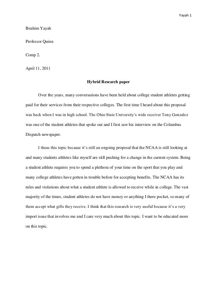 Hybrid research Papaer